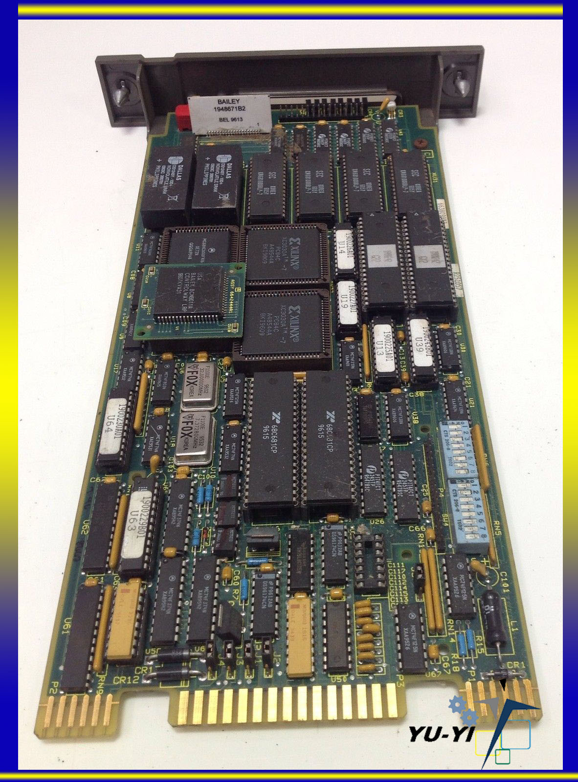 ABB BAILEY CONTROLS MULTI-FUNCTION PROCESSOR CARD IMMFP02 - 裕益科技自動化設備可程式編碼器PLC分散式控制系統DCS